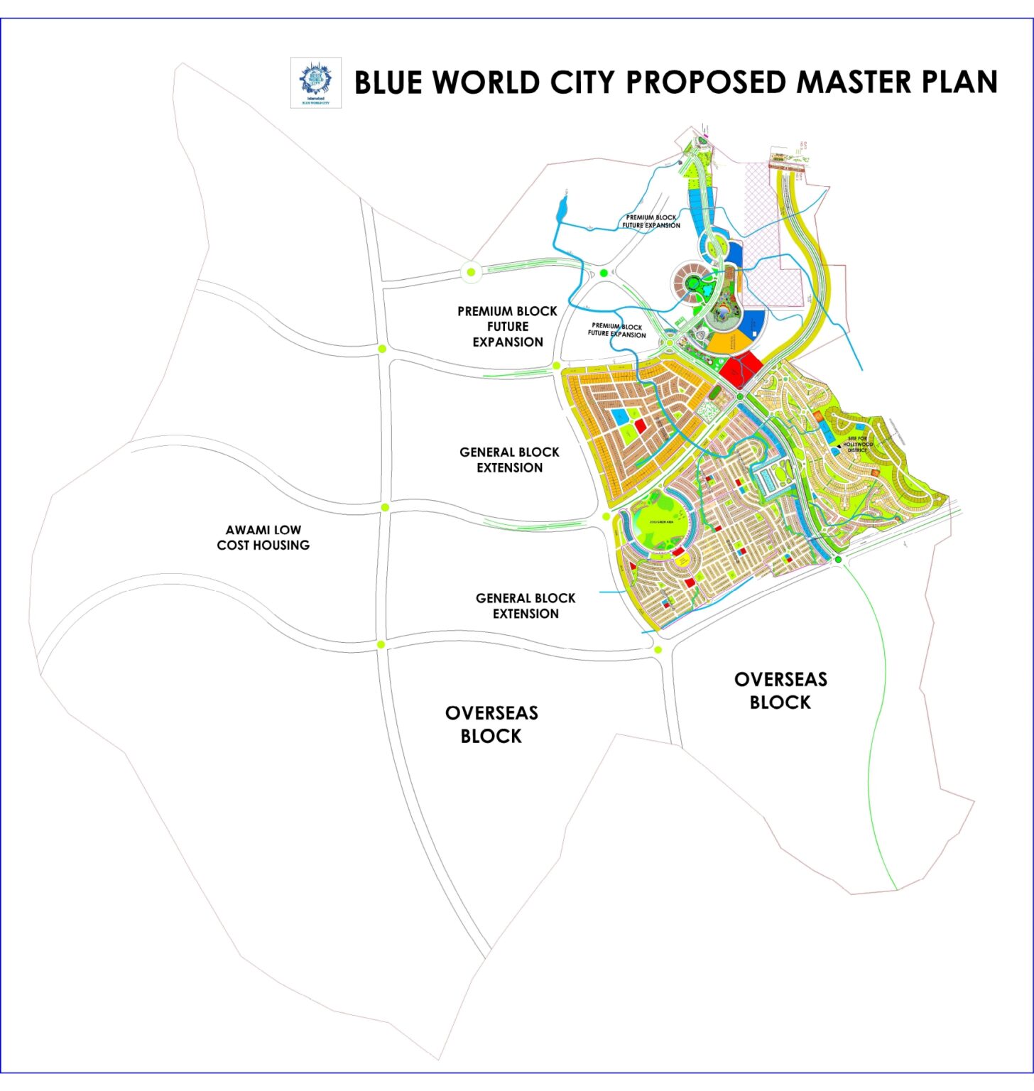 Blue world city Islamabad | Payment Plan 2024 | Location Map